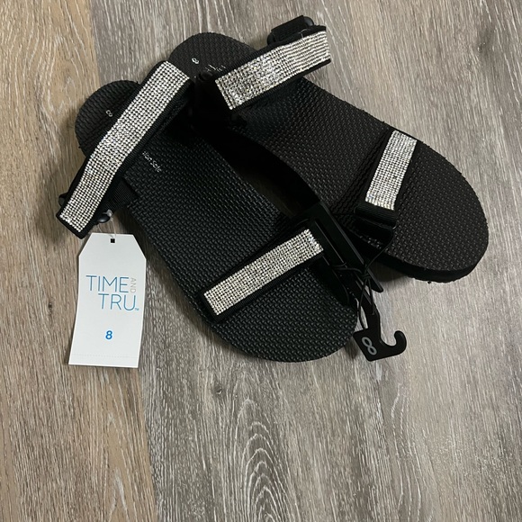 Time and Tru | Shoes | Bling Nature Sandals | Poshmark